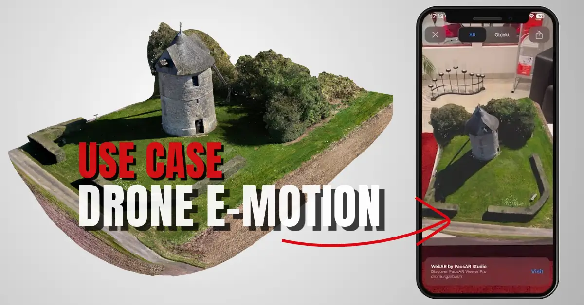 Drone e-motion uses PausAR 3D and AR for Real Estate Photogrammetry ...