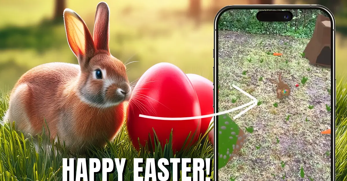 Have You Seen the Easter Bunny? We Have... In AR! - PausAR Studio